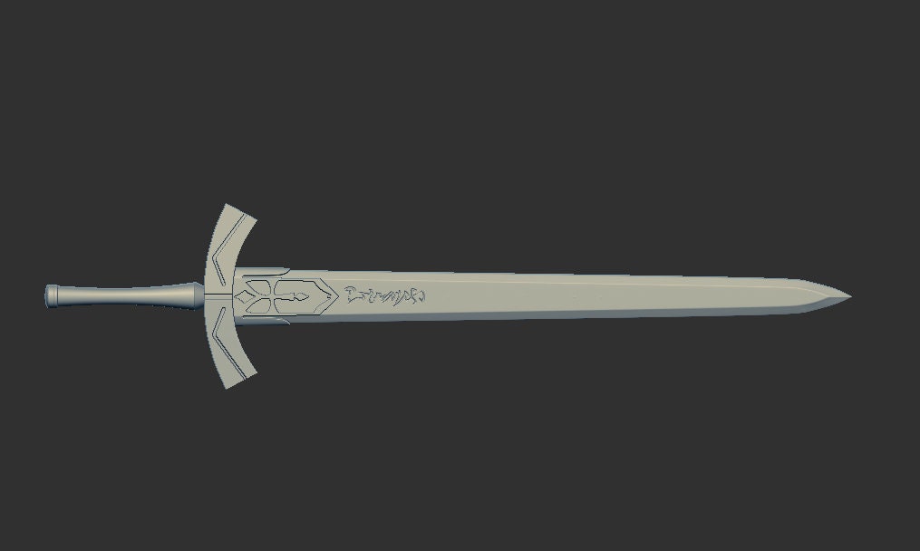 FGO Inspired Excalibur 3D FILE - Etsy