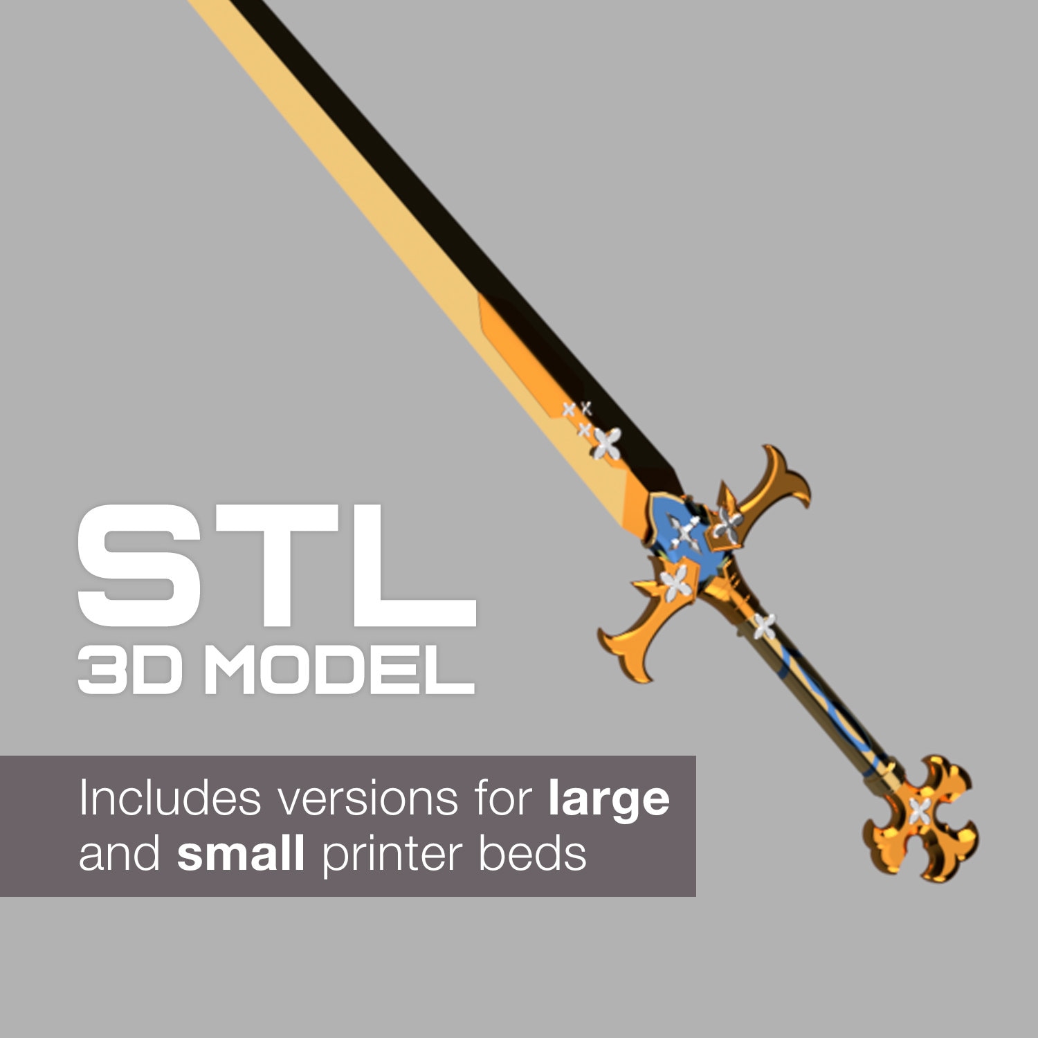 Alice's Fragrant Olive Sword [3D FILE] - Etsy