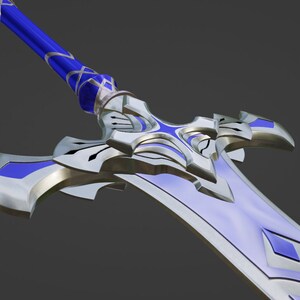 Archetype Earth's Sword [3D PRINTABLE FILE] - Etsy