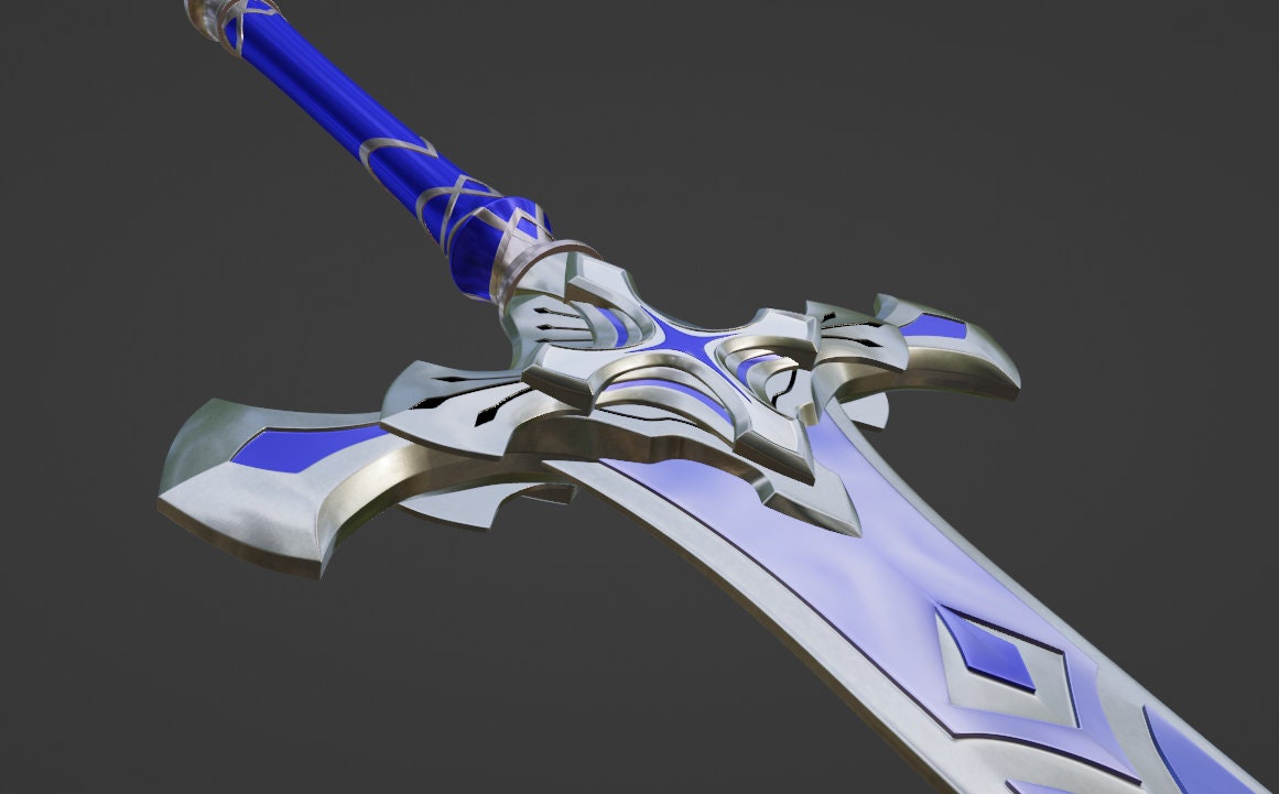 Archetype Earth's Sword 3D PRINTABLE FILE - Etsy