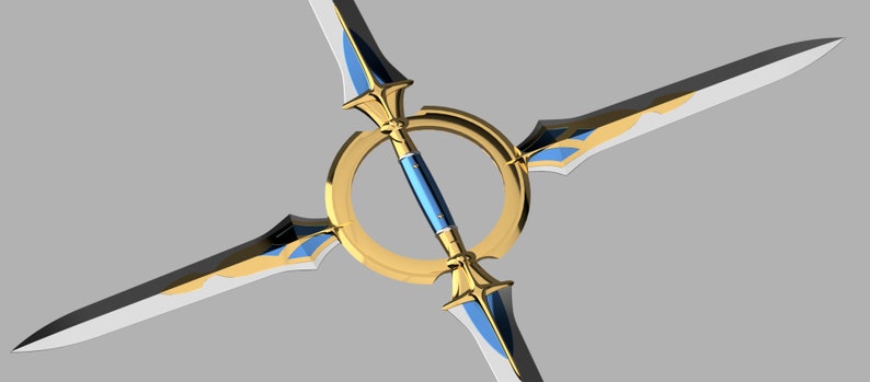 Castlevania Anime Trevor's Boomerang Cross 3D FILE - Etsy