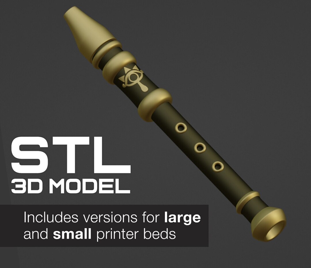 Purah Inspired Recorder [3D PRINTABLE FILE] - Etsy
