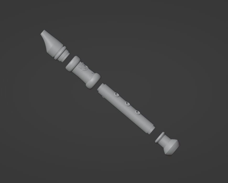 Purah Inspired Recorder 3D PRINTABLE FILE - Etsy