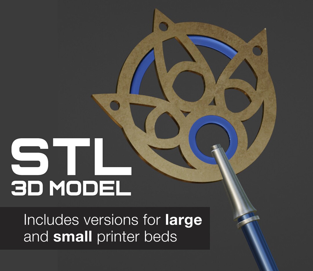 Yuna Inspired Summoner Staff [3D PRINTABLE FILE] - Etsy