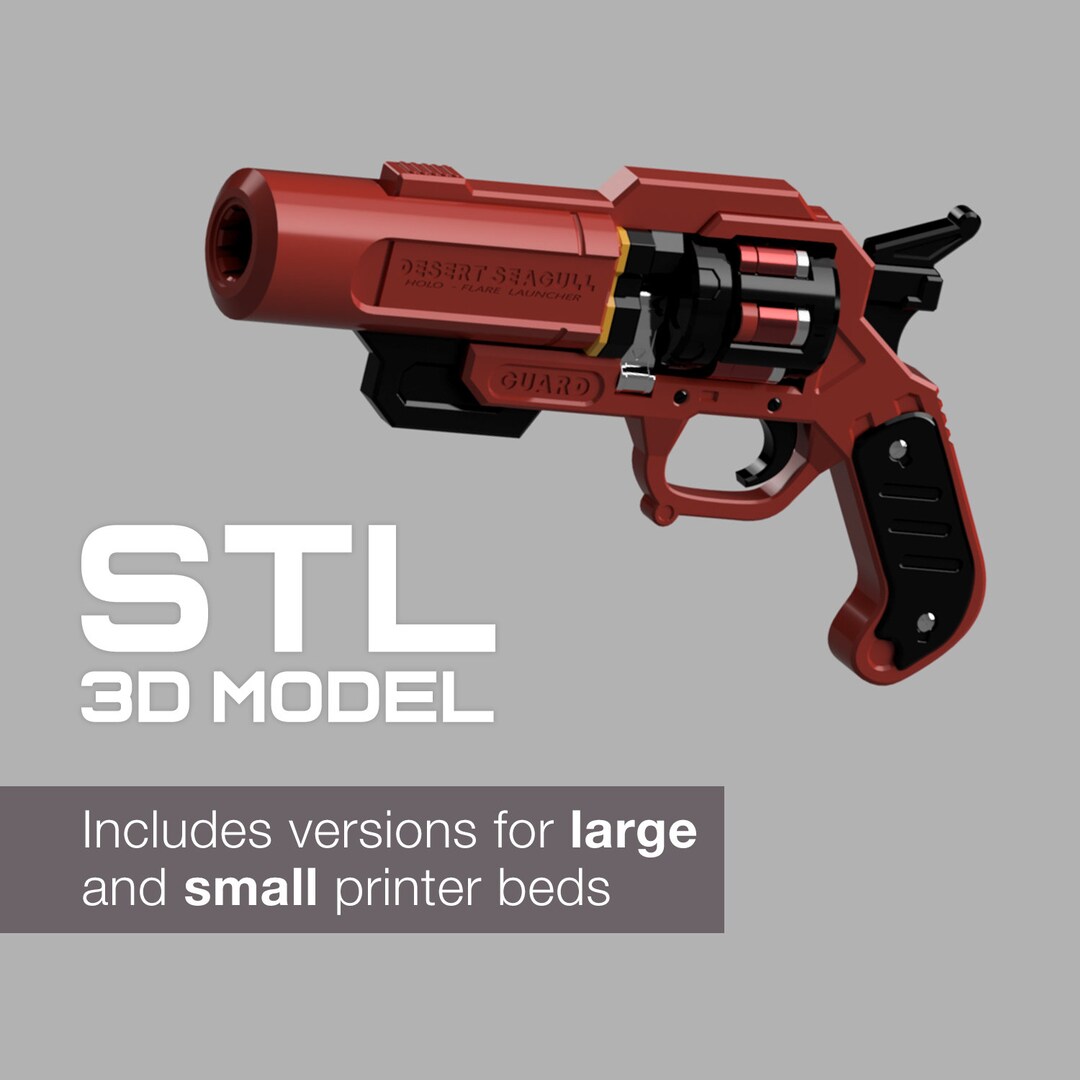 Lifeguard Mccree's Desert Seagull 3D FILE - Etsy UK