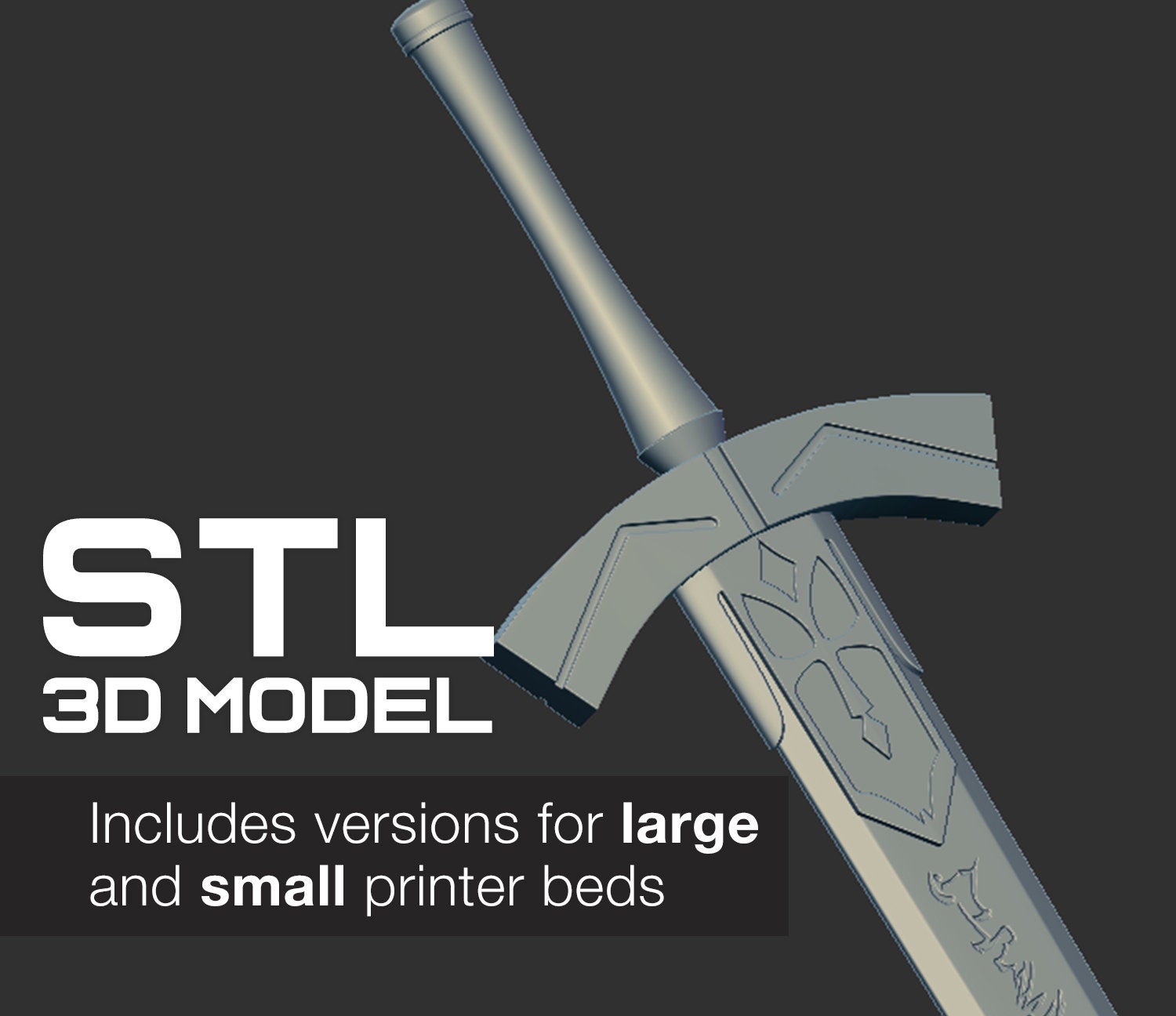 FGO Inspired Excalibur 3D FILE - Etsy