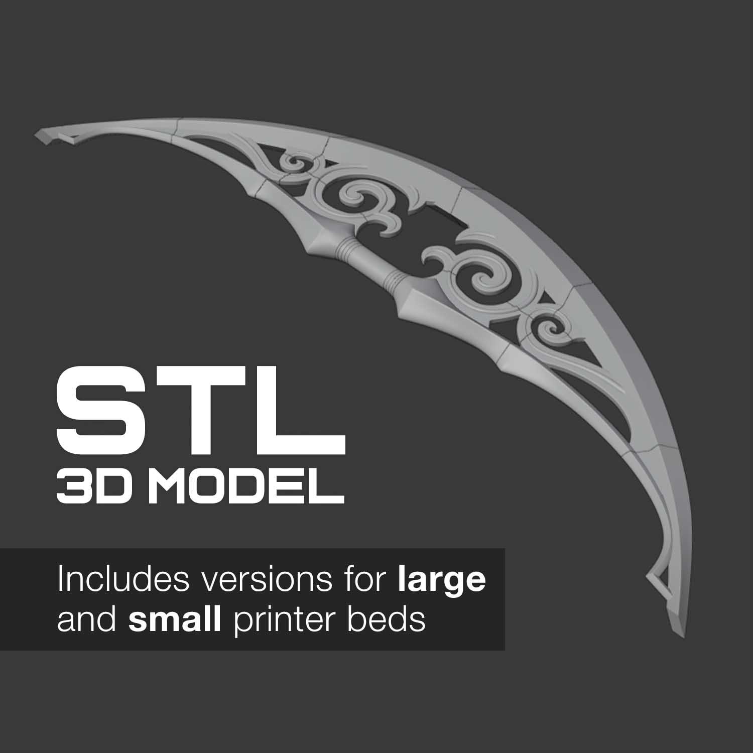 Breath of the Wild Bow of Light [3D FILE] - Etsy