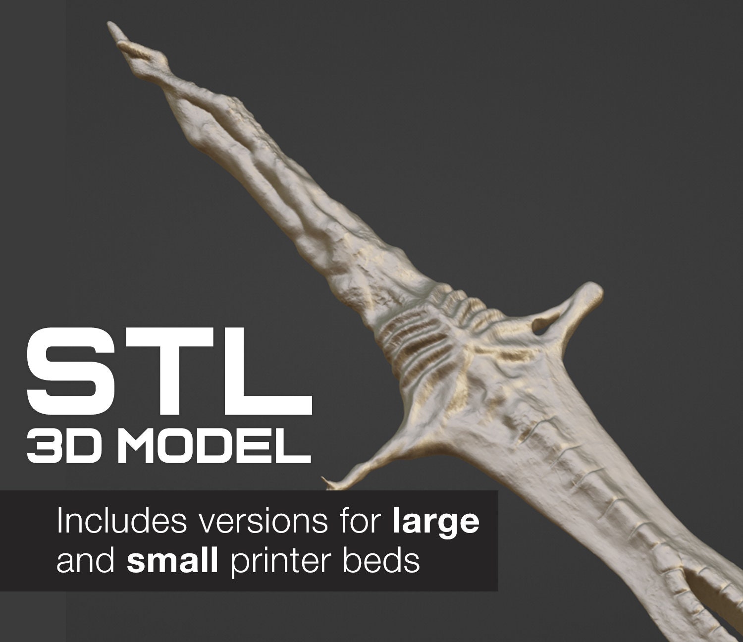 Sacred Relic Sword [ORIGINAL 3D PRINTABLE FILE] - Etsy