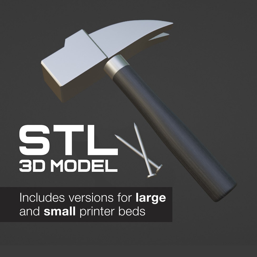 Nobara Hammer and Nails [3D FILE] - Etsy
