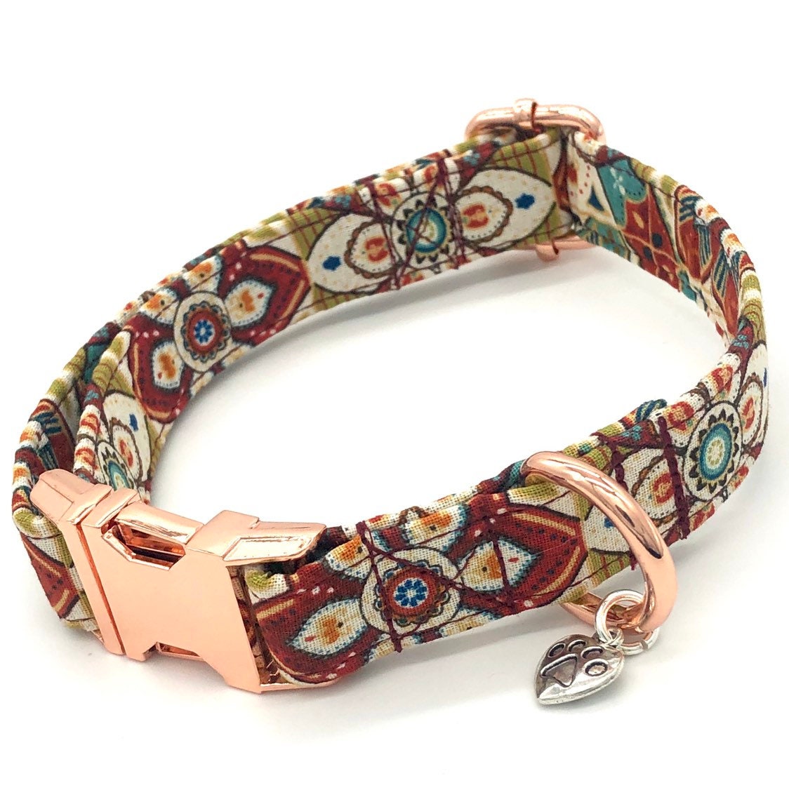 Boho Chic Dog Collar Cute Dog Collar Girl Dog Collar - Etsy