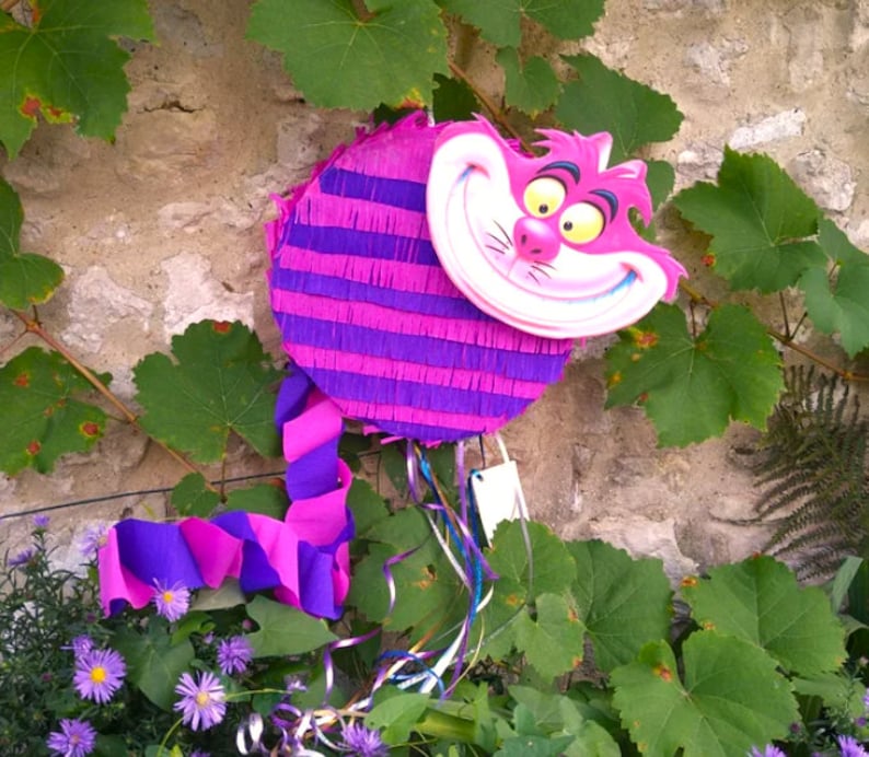 Alice in Wonderland Cat Inspired Piñata - Etsy