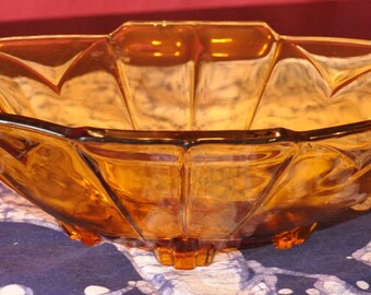 Pressed glass amber | Etsy