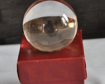 Clear Glass Orb | Etsy