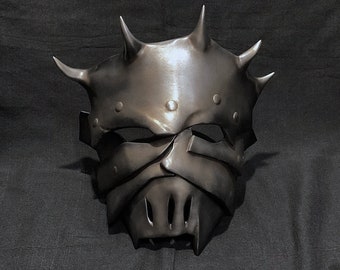 Rusty Iron Mask plastic 3D Printed Cosplay Costume | Etsy
