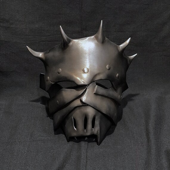 Aged Iron Mask plastic 3D Printed Cosplay Costume | Etsy