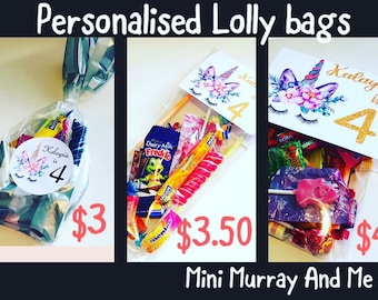 Lolly bags | Etsy
