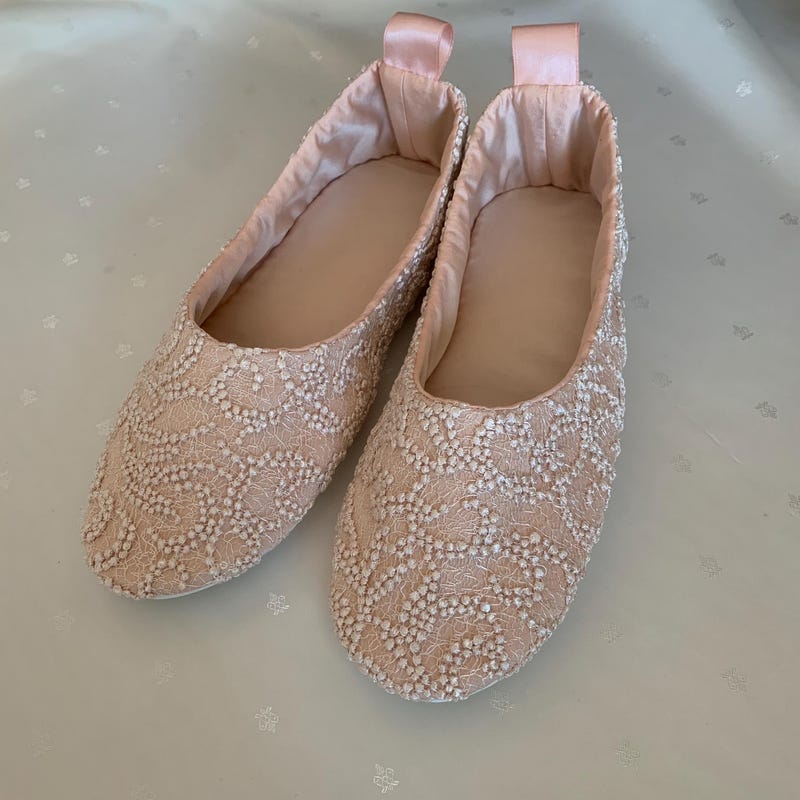 Peach Bridal Shoes - Etsy