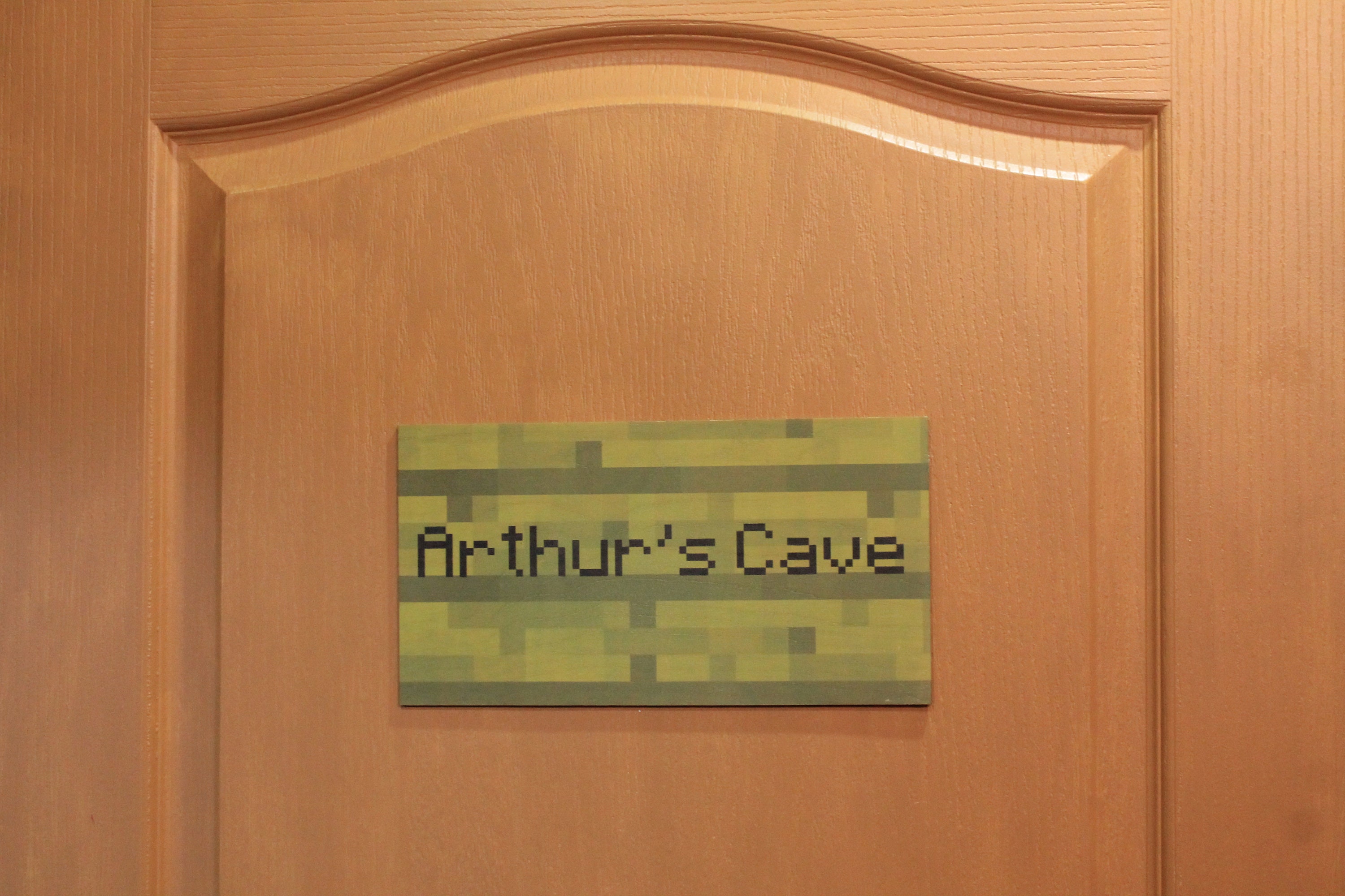 Personalized Minecraft Wooden Signs Minecraft Kids Plaque | Etsy