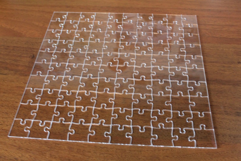 Clear Acrylic Puzzle Difficult Puzzle Adults Puzzle Etsy Clear Acrylic Puzzle Difficult Puzzle Adults Puzzle Etsy