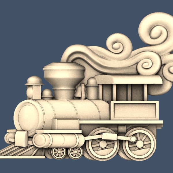 3d Printed Steam Train - Etsy