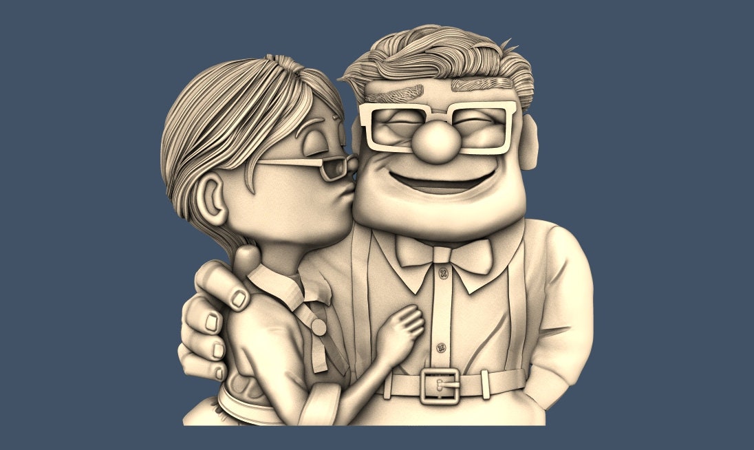 Up Movie Wallpaper Carl And Ellie