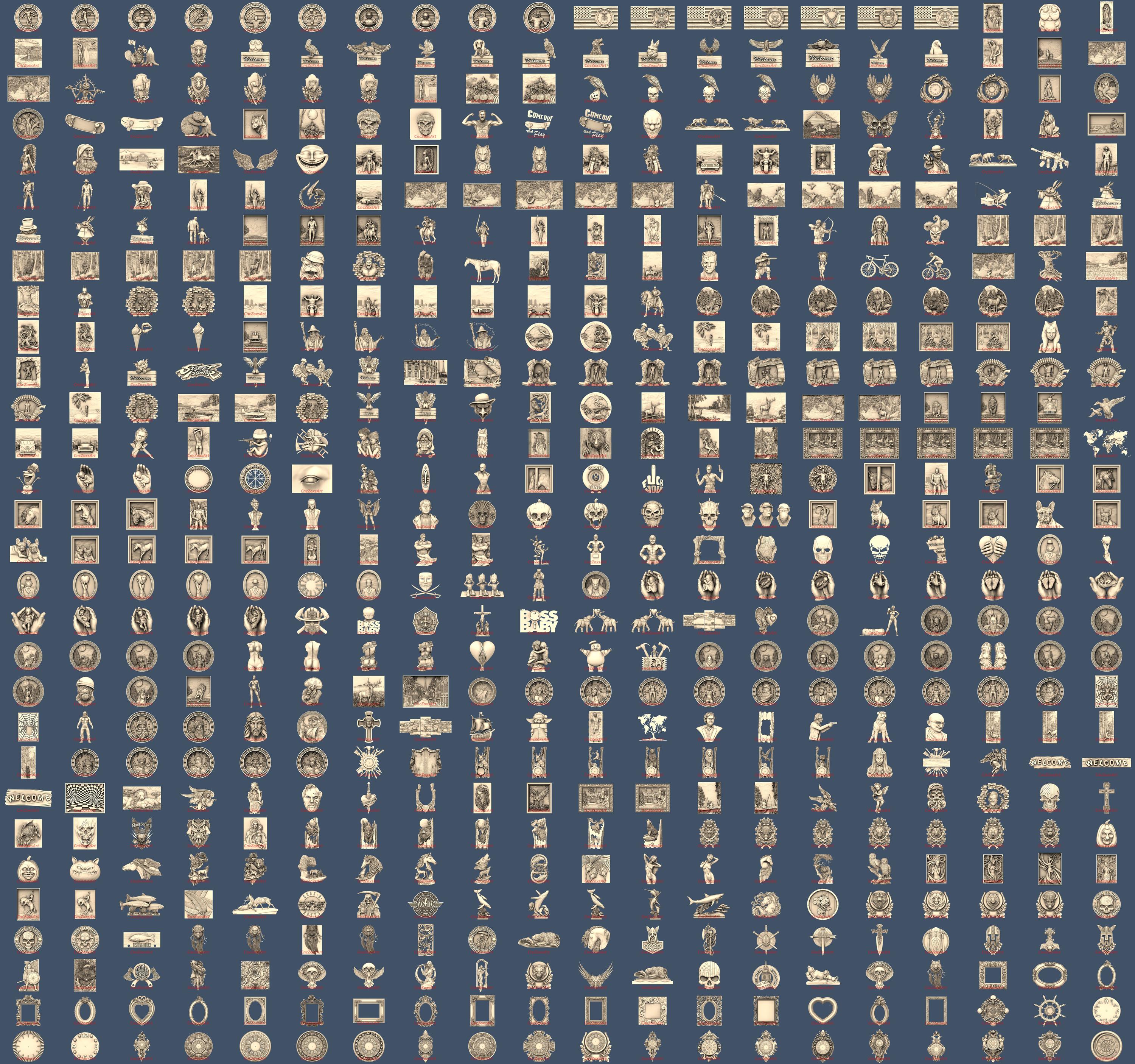 6700 CNC 3D Models, STL Files, Router Designs (commercial License) - Etsy