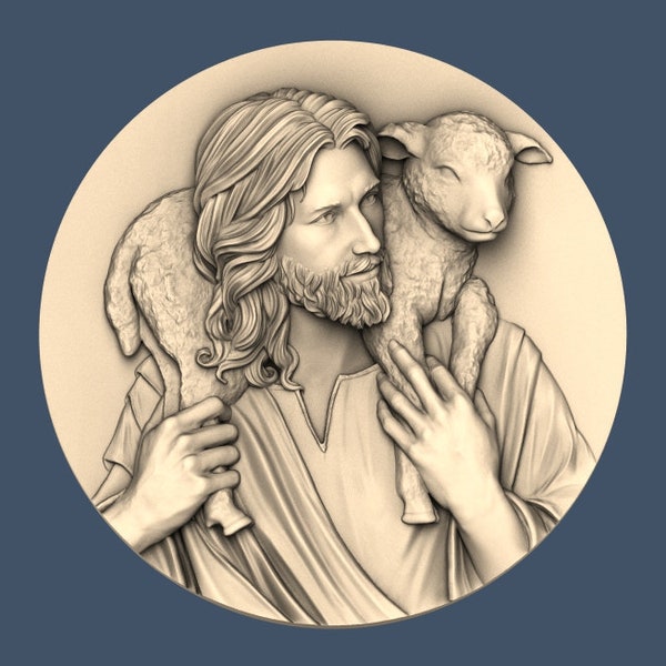 Jesus Stl Cnc Router - Etsy