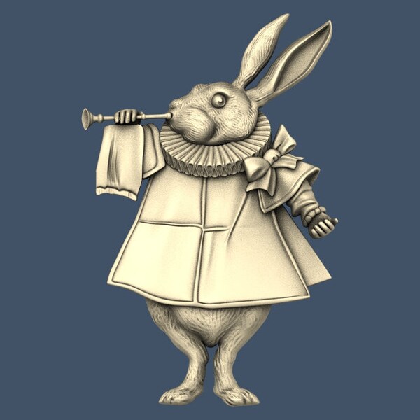 3d Stl Files Cnc Router Rabbit - Etsy