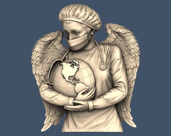 Cnc Stl Nurse - Etsy