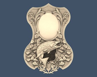 Wood Trophy Fish - Etsy