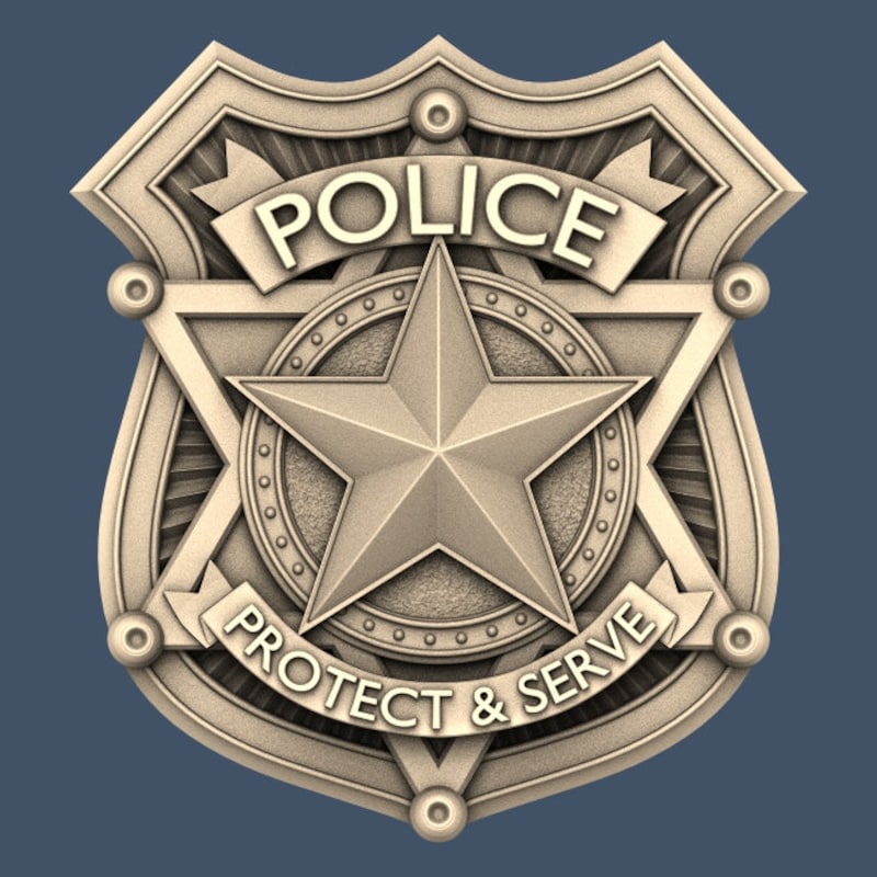 Police Vcarve File - Etsy