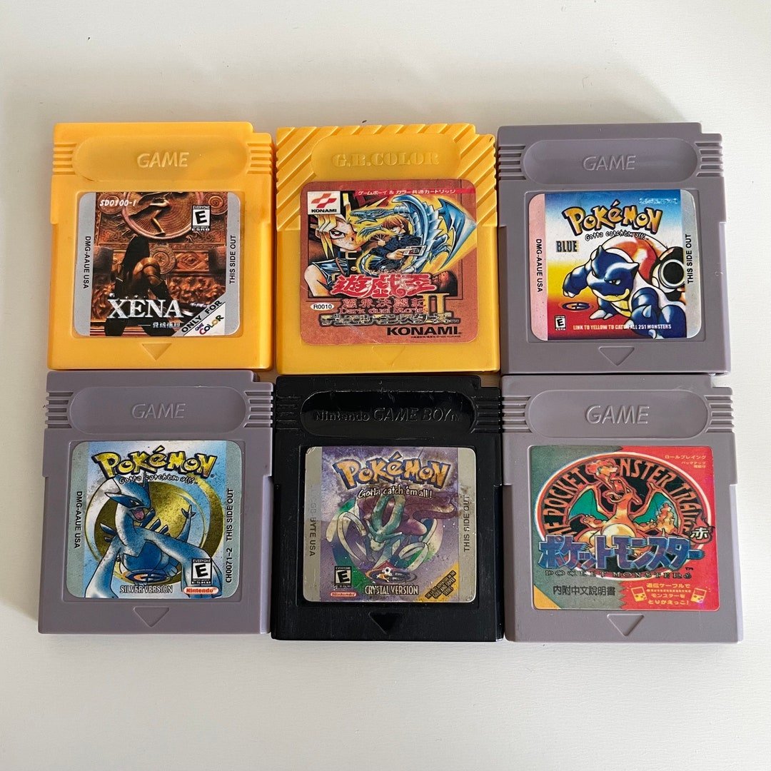 Vintage BROKEN Lot Game Cartridge Gameboy Chinese Unlicensed Cart Color ...