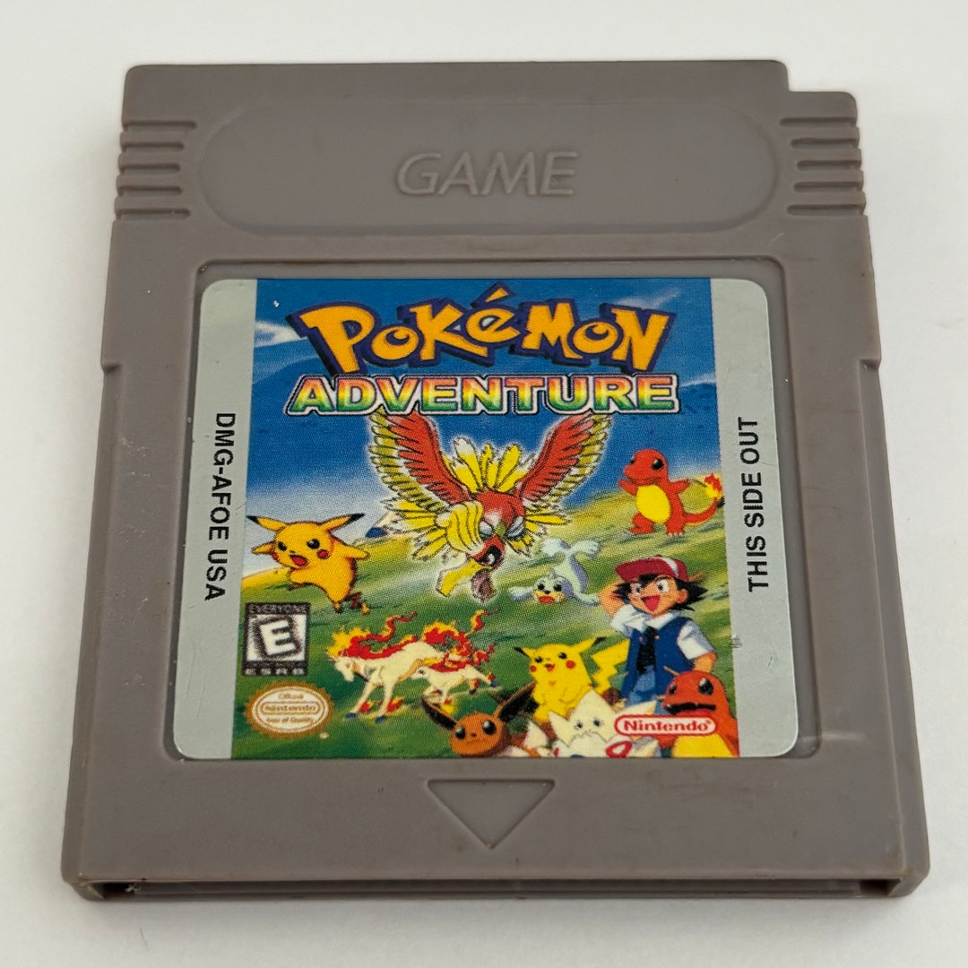 Unlicensed Carts Pokémon Adventure Hack Rare - Chinese DMG Game ...