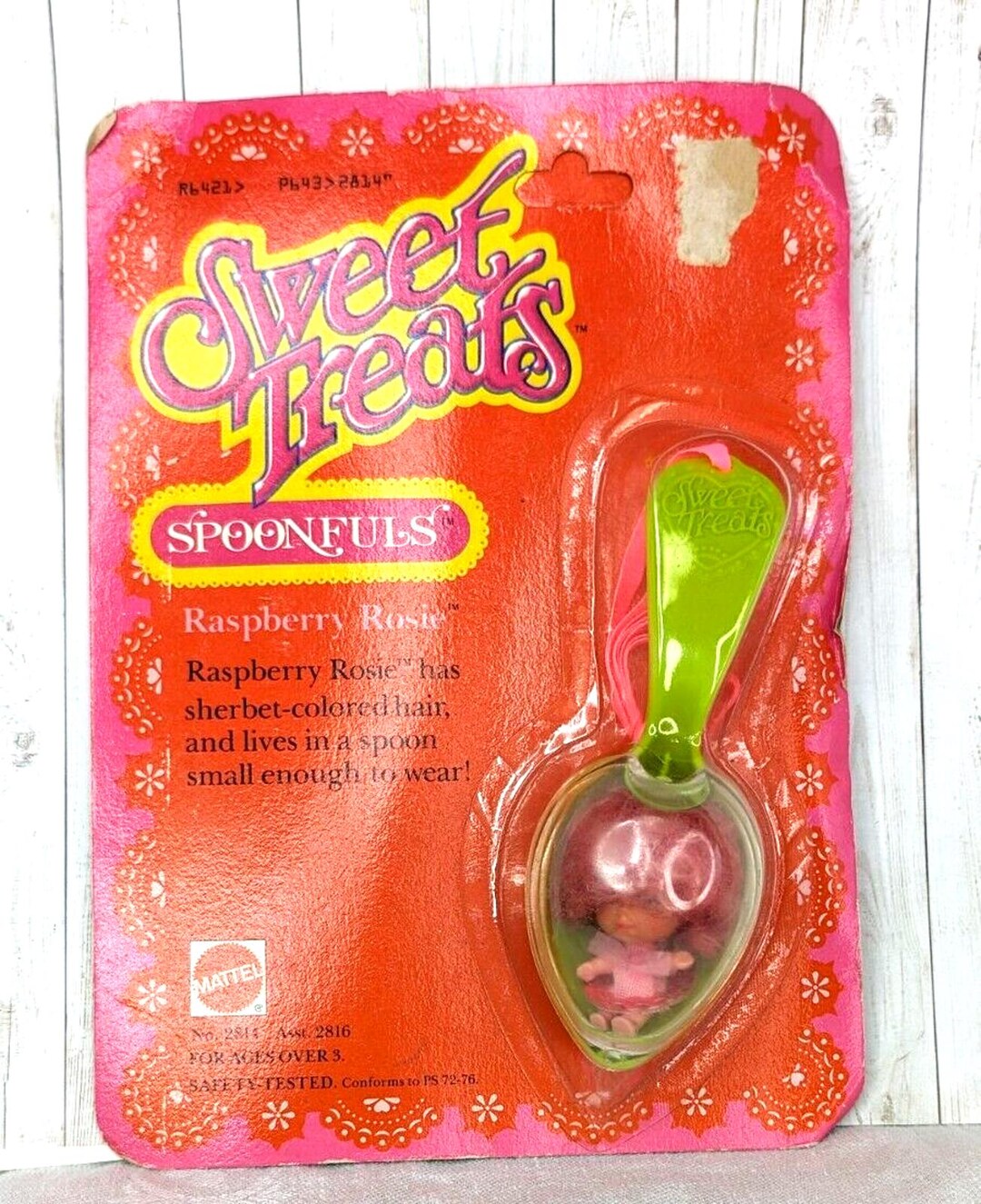 Sweet Treats Spoonfuls RASPBERRY ROSIE Liddle Kiddles Doll 1978 Vintage ...