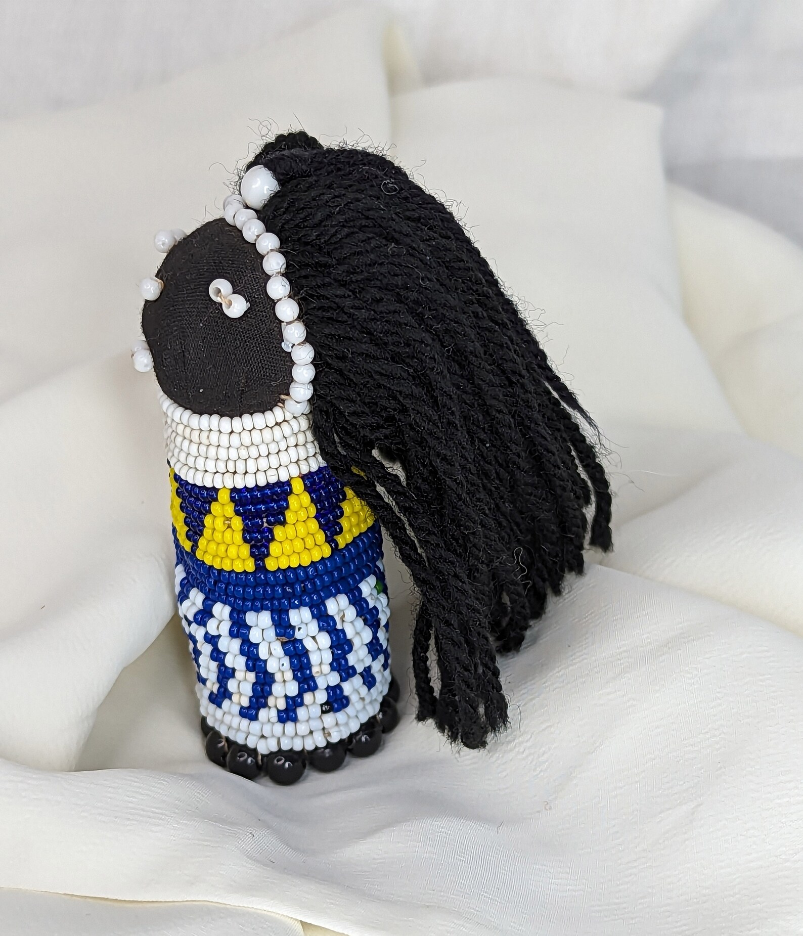 Wee Vintage African Beaded Token Doll Zulu Sangoma 3.5" - Etsy