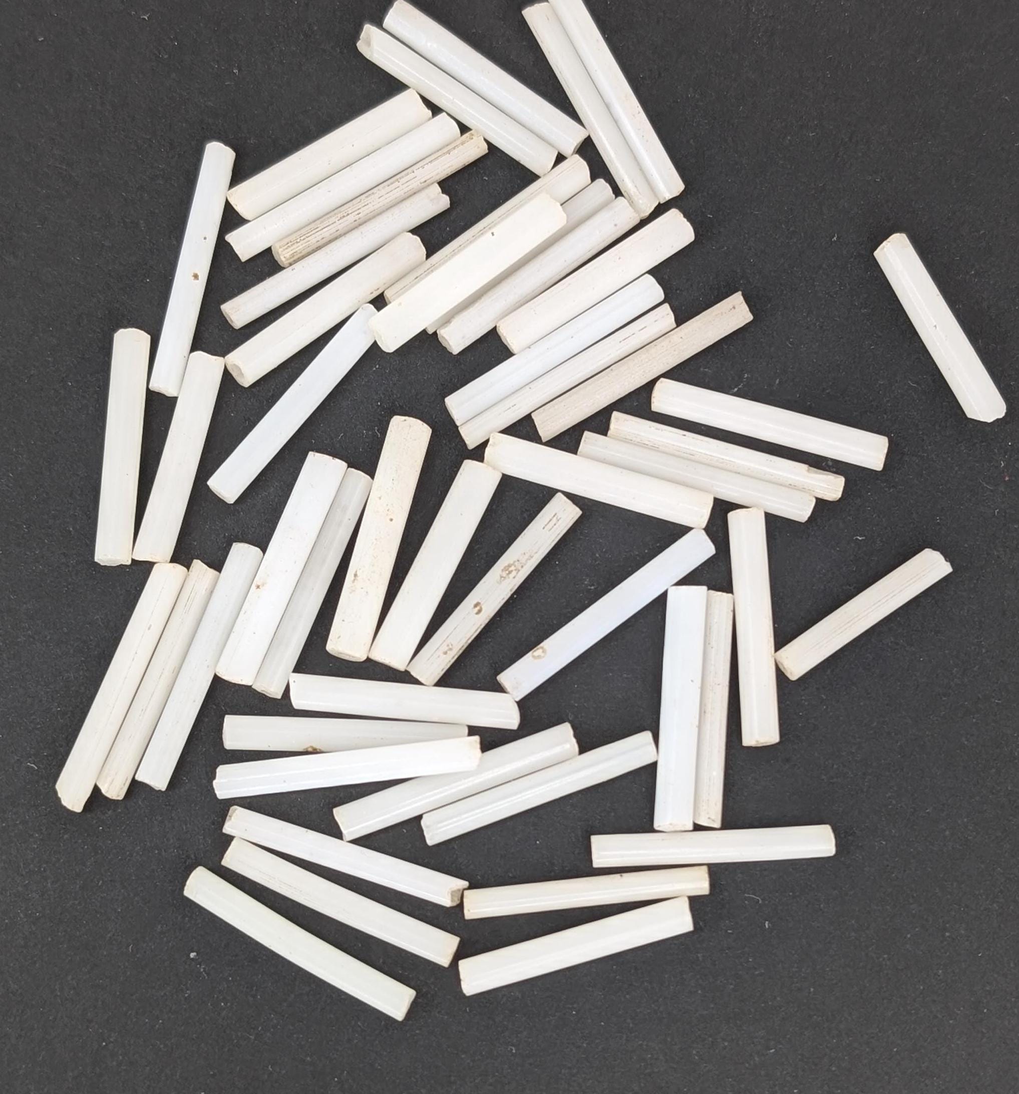 50pc Lot Antique Native American Authentic Porcupine Needle Bead 24 ...
