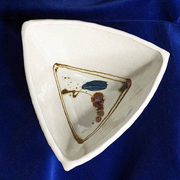 Triangular Bowl - Etsy