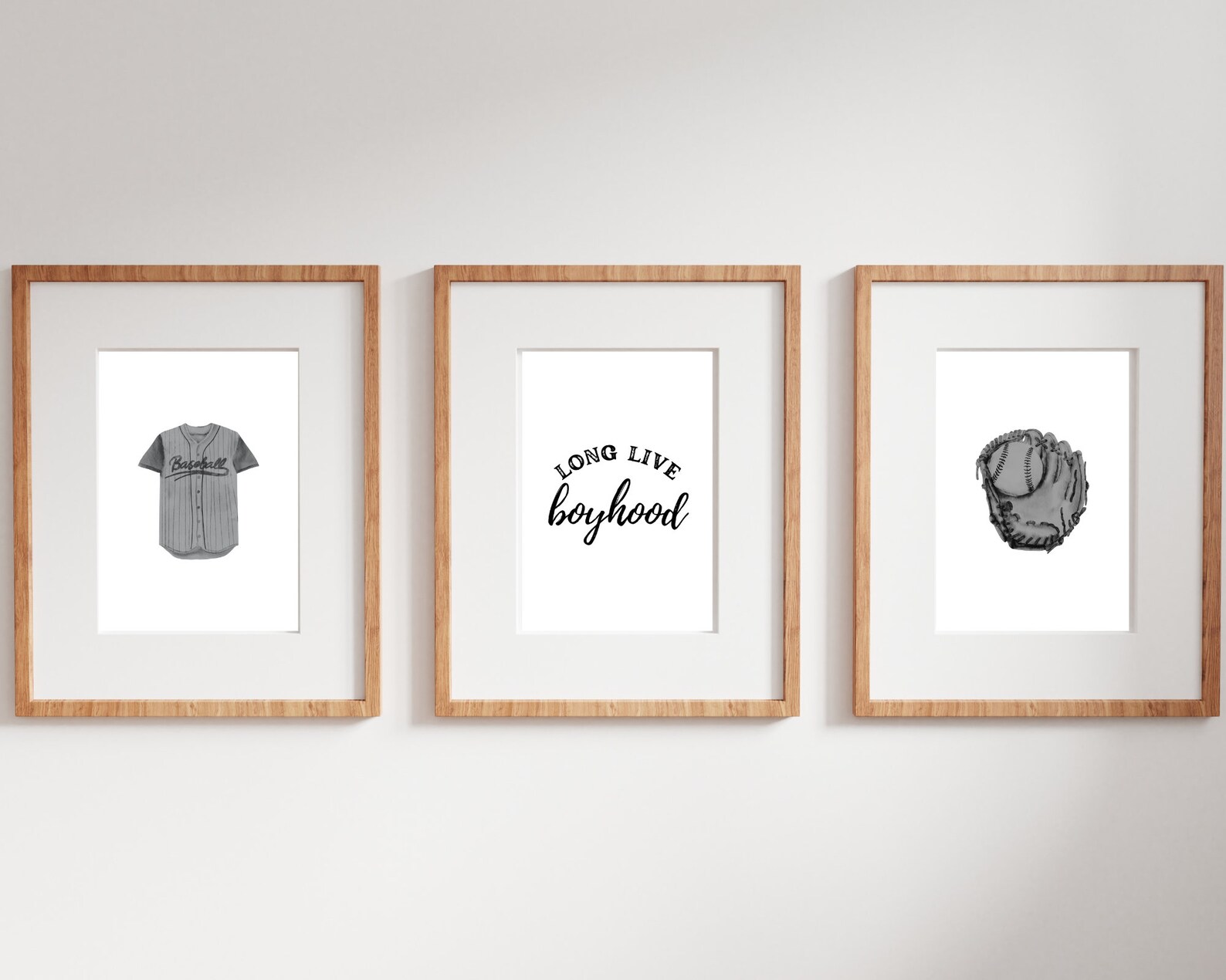 Long Live Boyhood Sports Wall Gallery, Digital Prints, Boys Room Prints ...
