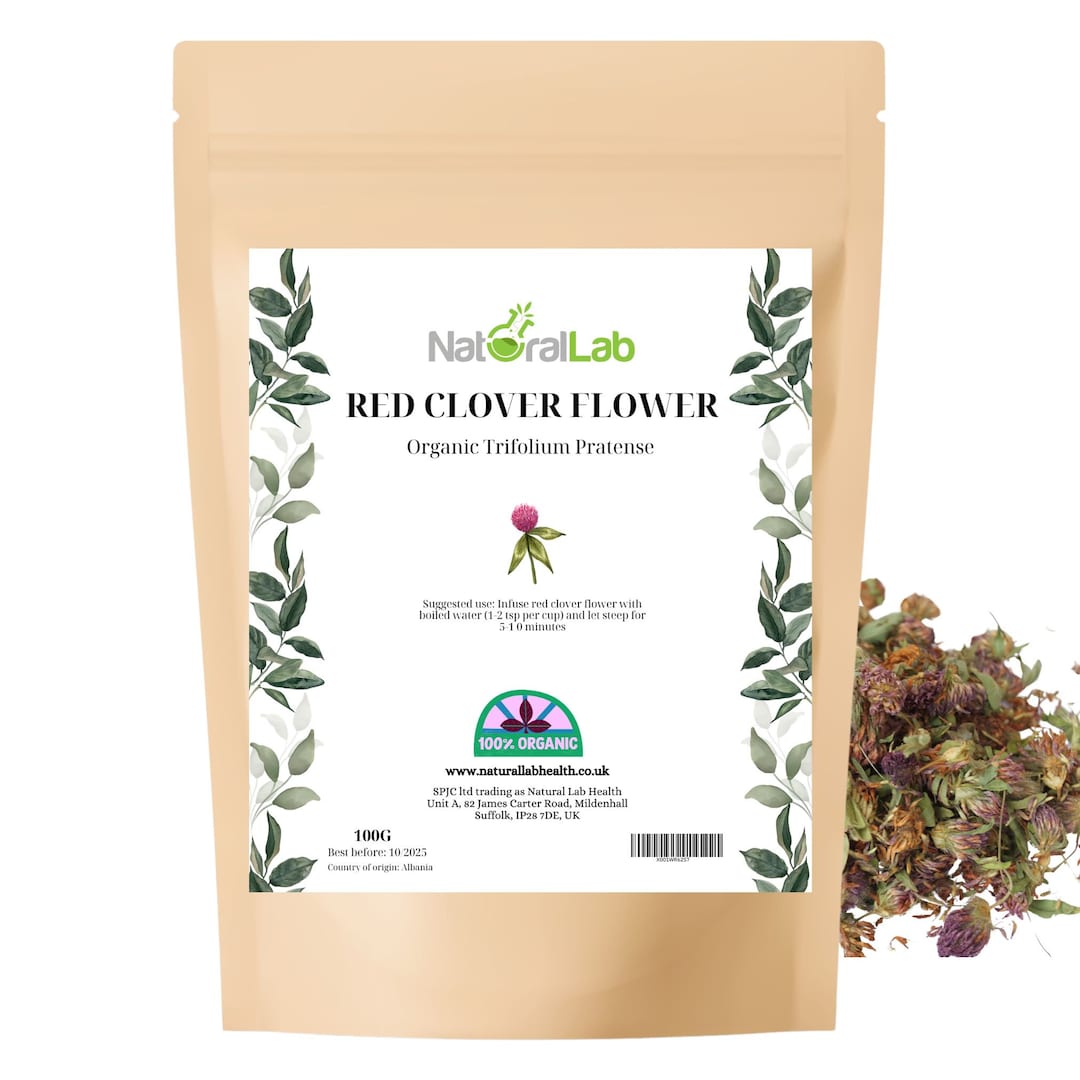 Organic Red Clover Flower | Trifolium Pratense - Etsy
