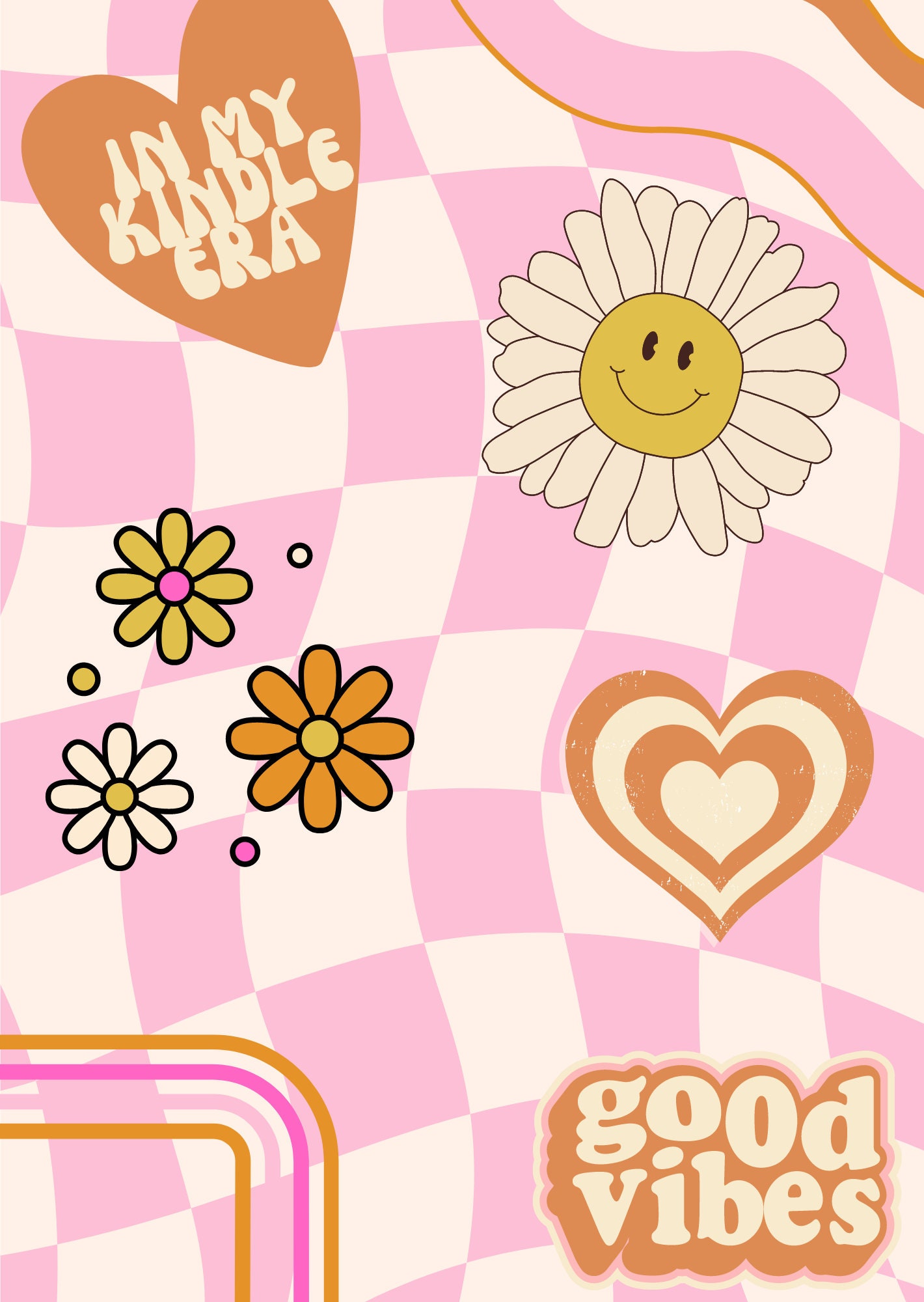 Printable Insert for Clear Kindle Case - Etsy