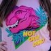 Not Our Dino Unisex Pink Tee, Dinosaur Ride Shirt, Animal Kingdom Tee ...