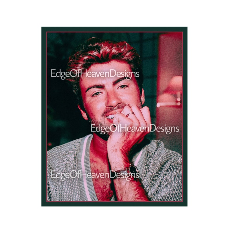 George Michael Wham Yog Pink & Green Graphic Design Digital Download - Etsy