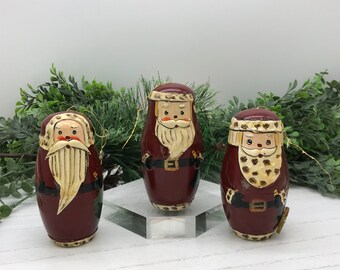 Nesting Santa Dolls - Etsy