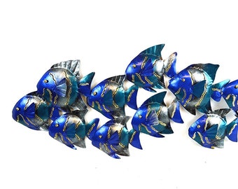 Metal Fish Art | Etsy