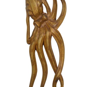 Beautiful Unique Hand Carved OCTOPUS Nautical Tropical Coastal - Etsy