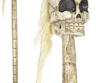 Wood Skull Cane - Etsy