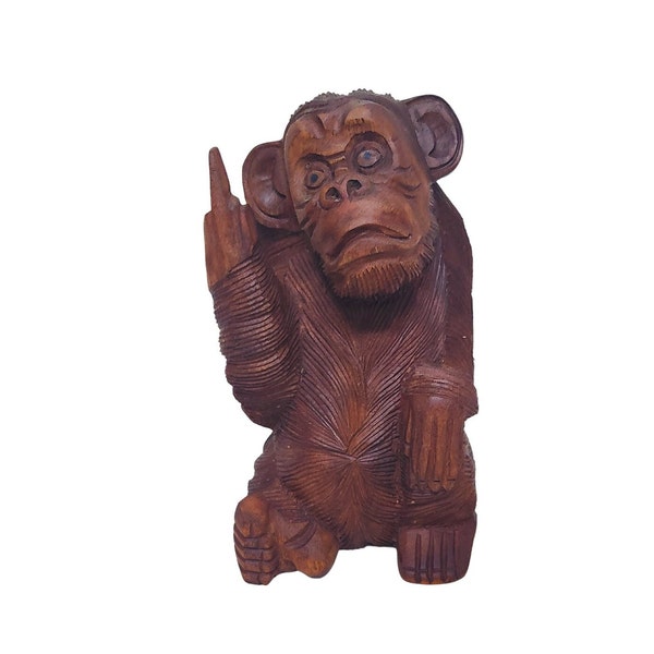 Monkey Middle Finger - Etsy