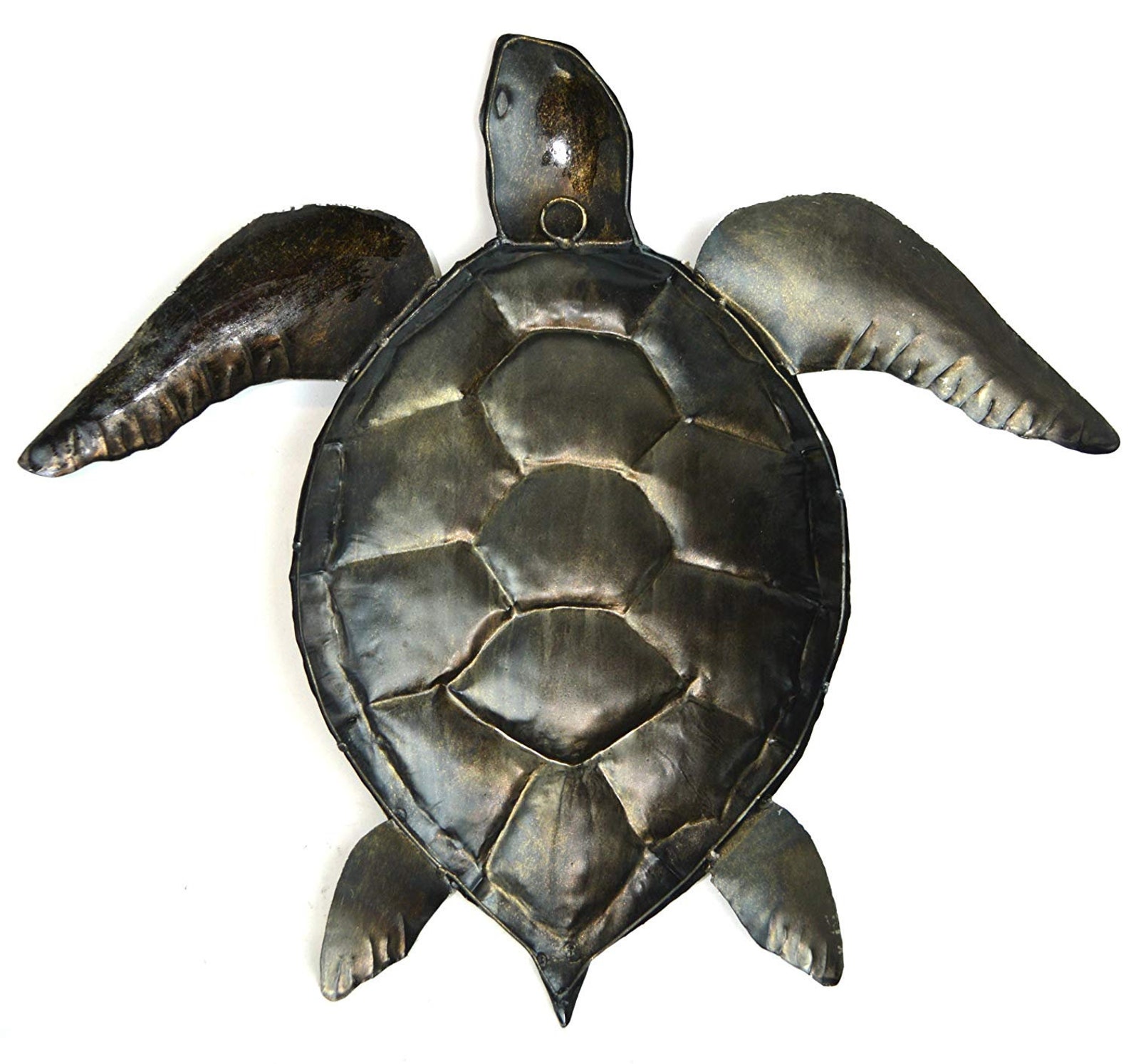 LG Hand Carved Metal TURTLE Wall Art Hanging Tropical Nautical - Etsy ...