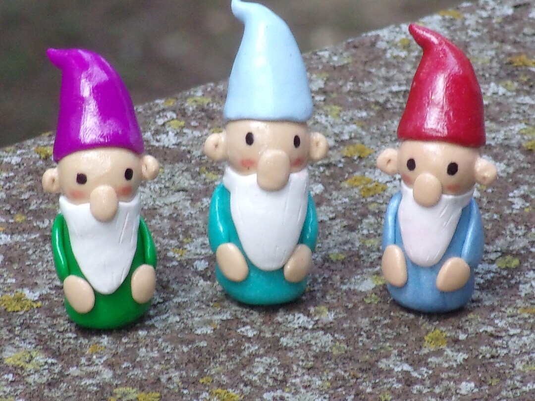 Miniature Garden Gnomes - Etsy