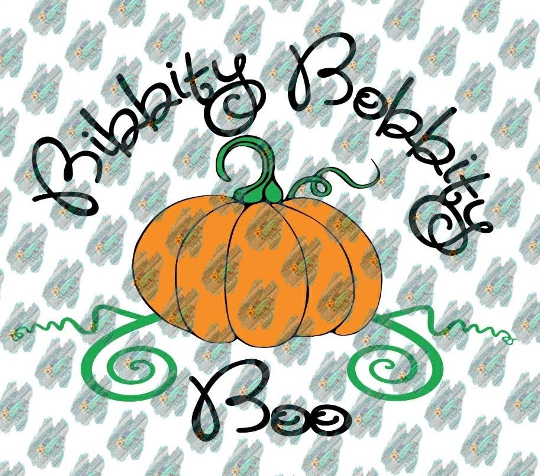Bibbity Bobbity Boo Pumpkin Carriage Digital Download File SVG - Etsy ...